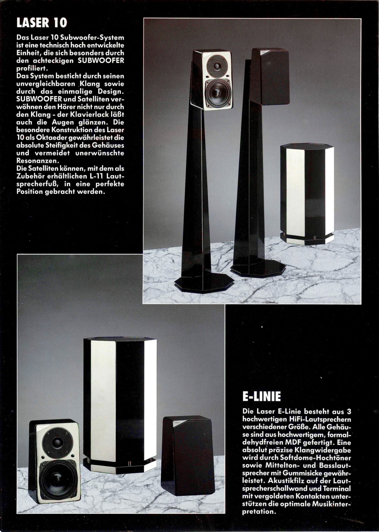 Laser Audio, буклет — hifi-audio.ru