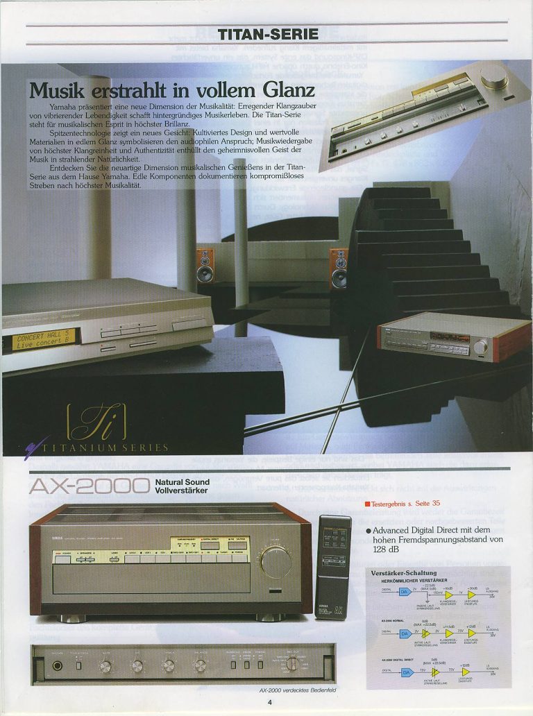 Yamaha Hi-Fi 1997, буклет — hifi-audio.ru